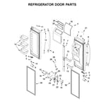 Whirlpool WRF757SDHZ01 bottom-mount refrigerator parts | Sears PartsDirect