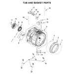 Whirlpool WFW560CHW0 washer parts | Sears PartsDirect