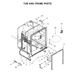Amana ADB1400AGW3 dishwasher parts | Sears PartsDirect