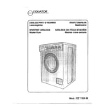 Equator EZ1500 laundry center parts | Sears PartsDirect