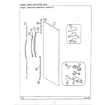 Sharp HMG651587 side-by-side refrigerator parts | Sears PartsDirect