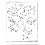 Sharp HMG651587 side-by-side refrigerator parts | Sears PartsDirect