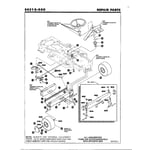 Noma E4315-050 front-engine lawn tractor parts | Sears PartsDirect