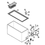 Looking for Magic Chef model C7J chest freezer repair & replacement parts?