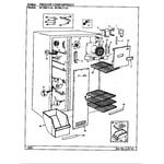 Magic Chef RC20LY-2A-BS01C side-by-side refrigerator parts | Sears ...