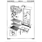 Magic Chef RB15HN1AFL/8C44B top-mount refrigerator parts | Sears ...