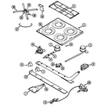 Looking for Magic Chef model BT22RN-4TZ range repair & replacement parts?