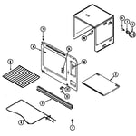 Magic Chef 7458XVW gas range parts | Sears PartsDirect