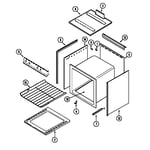 Looking for Magic Chef model 16TW-3B-49 range repair & replacement parts?