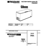 Gibson GFC20M4AW4 chest freezer parts | Sears PartsDirect