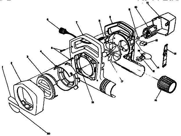 Toro Electric Leaf Blower Parts Diagram