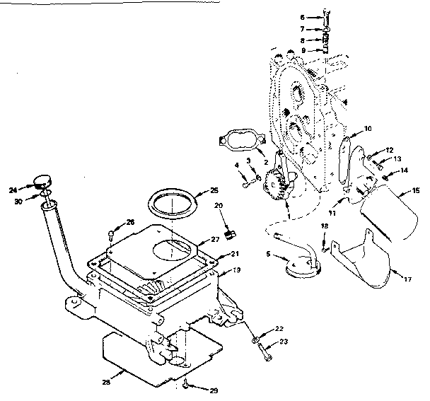 Official Onan B48G-GA020/3858C lawn & garden engine parts | Sears ...
