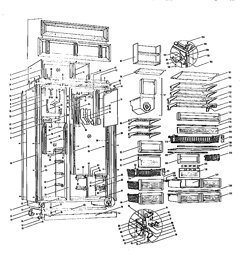 Official Sub-Zero 590 side-by-side refrigerator parts | Sears PartsDirect
