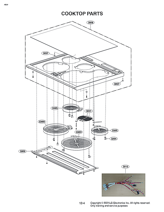 Official LG LSEL6335F/00 electric range parts | Sears PartsDirect