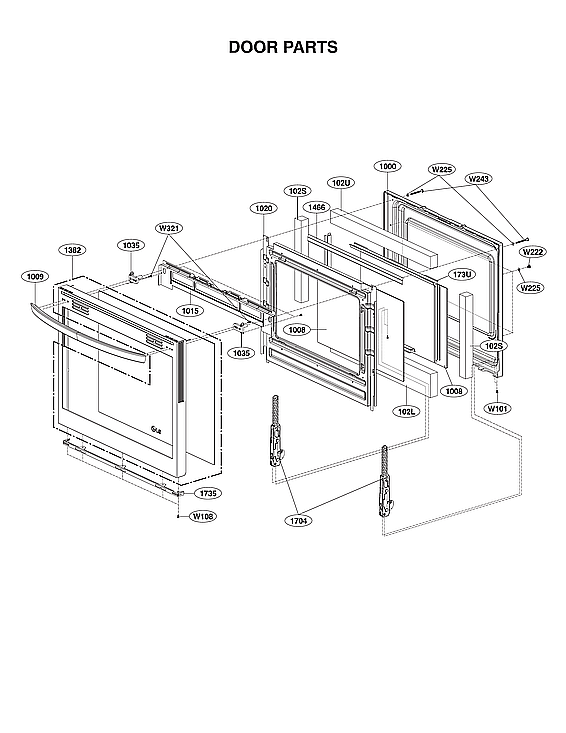 Official LG LSEL6337D/00 electric range parts | Sears PartsDirect