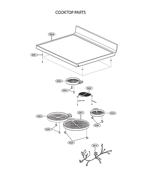 Official LG LREL6323D/00 electric range parts | Sears PartsDirect