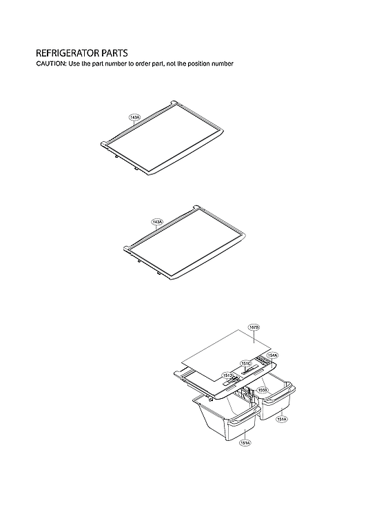Official LG LRTLS2403S/00 top-mount refrigerator parts | Sears PartsDirect