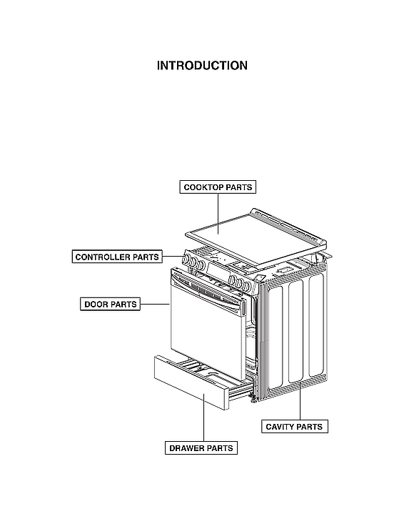Official LG LSEL6333F/00 electric range parts | Sears PartsDirect