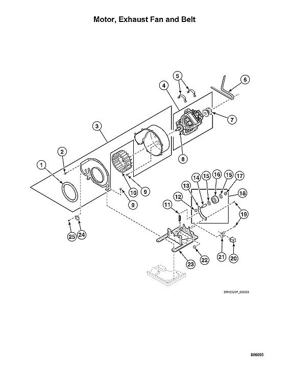 Official Speed Queen ATEE9AGP173TW01 stacked laundry center parts ...