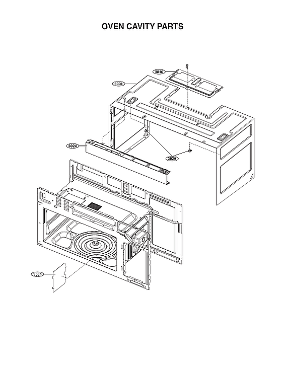 Official LG MVEL2033D/00 microwave/hood combo parts | Sears PartsDirect