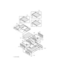 LG LFX25975ST/00 bottom-mount refrigerator parts | Sears PartsDirect