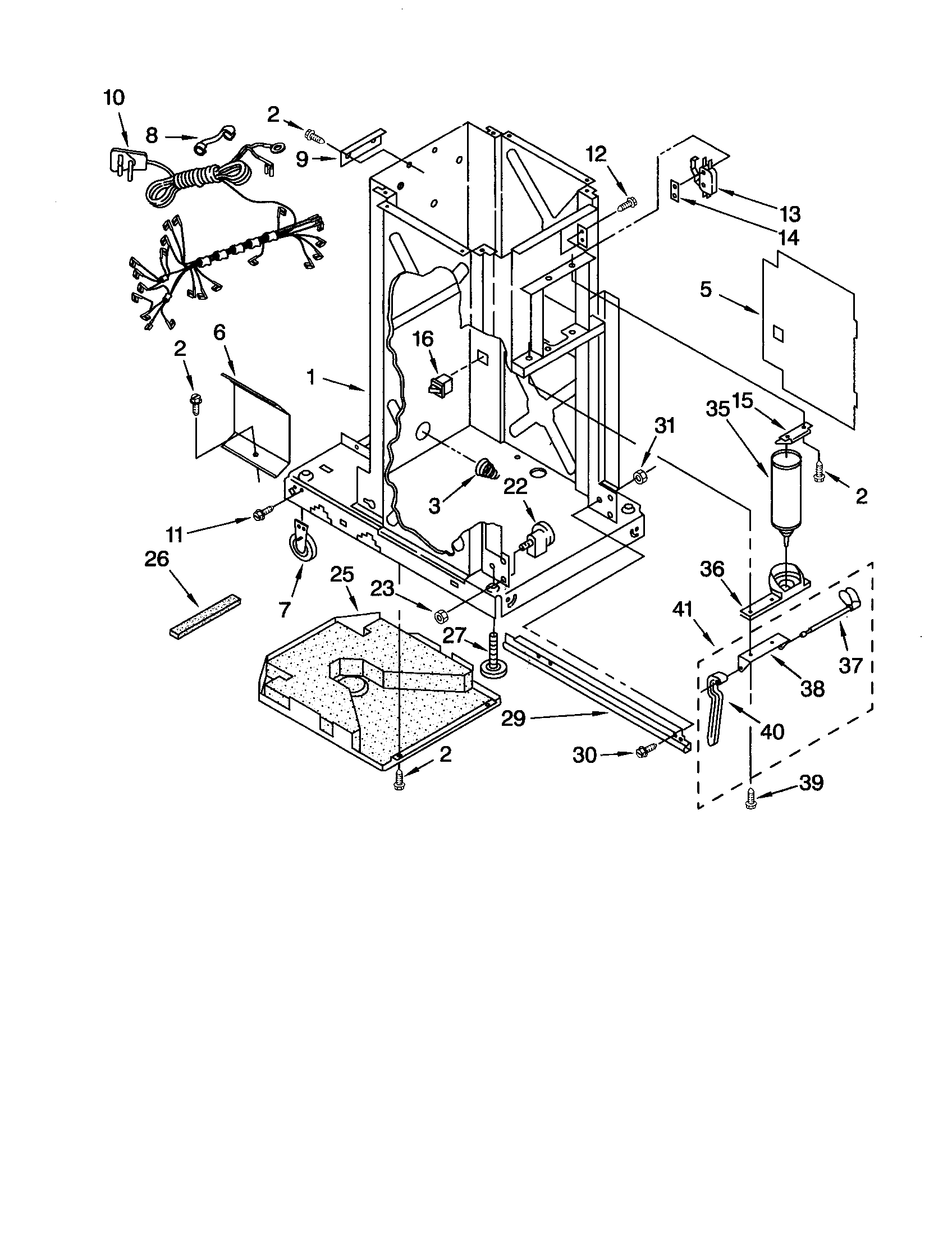 Official Kenmore 66513605790 trash compactor parts | Sears PartsDirect