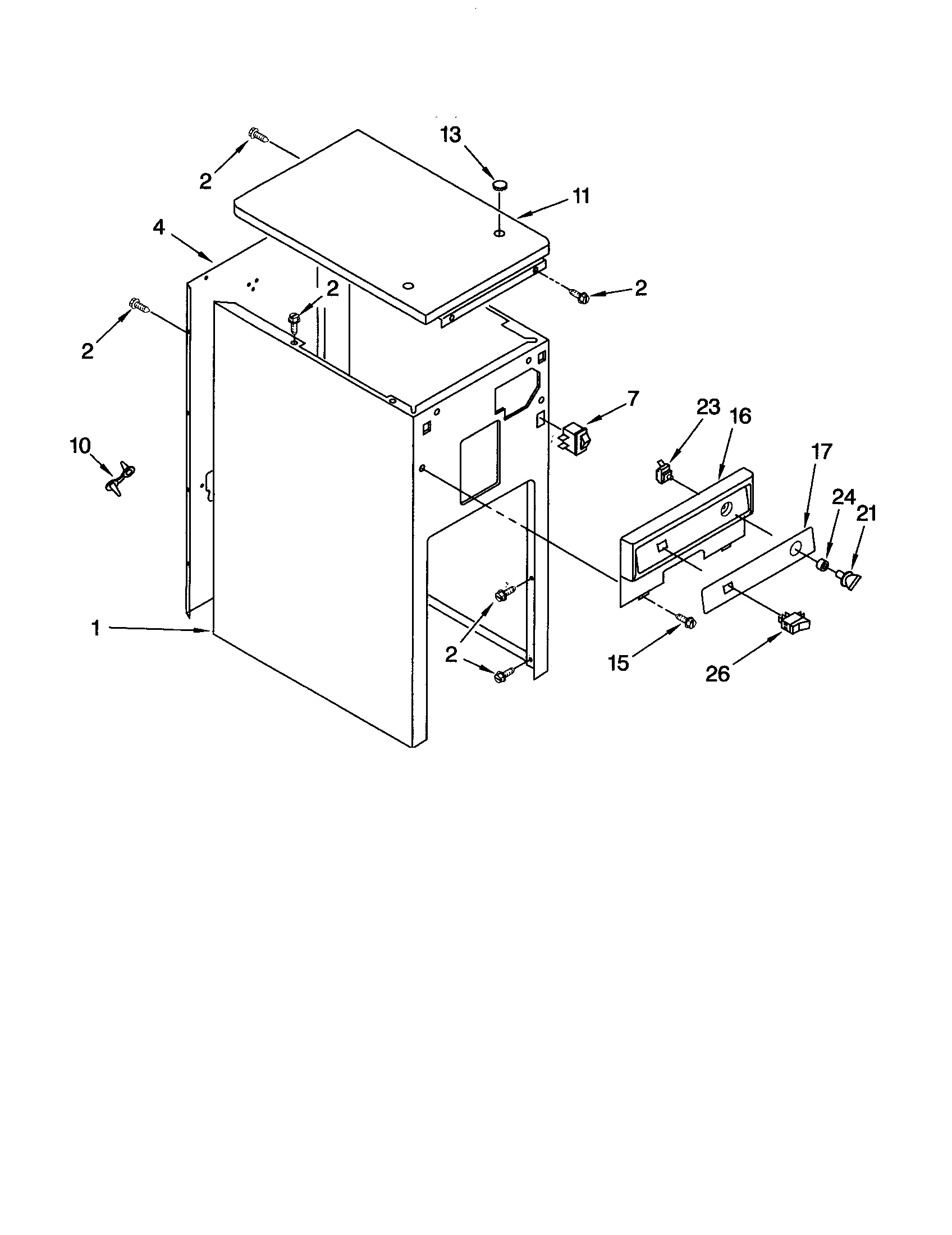 Official Kenmore 66513605790 trash compactor parts | Sears PartsDirect