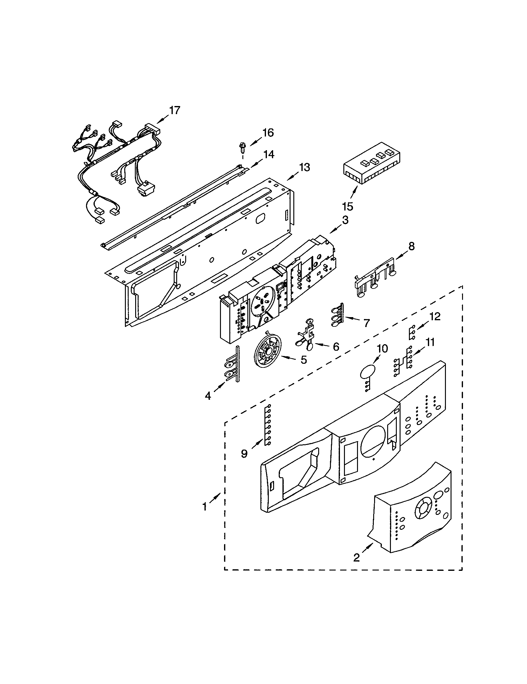 Official Kenmore Elite 11044832200 washer parts | Sears PartsDirect